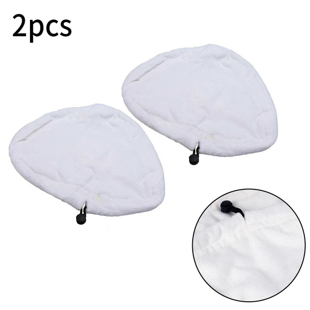 2 MICROFIBRE PULL Cord Pad Covers for Vax S Series For Steam Mop Easy ...