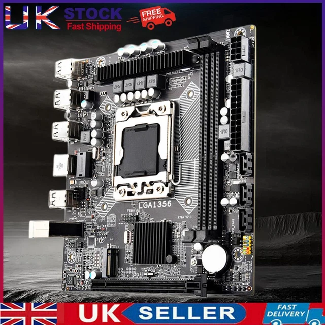 X79A V2 MOTHERBOARD 10 USB2.0 M-ATX 64GB LGA1356 2 DDR3 Computer ...