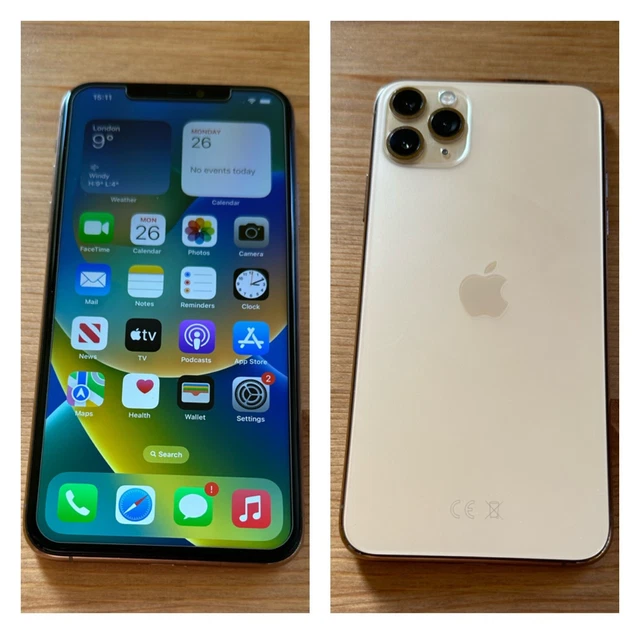 APPLE IPHONE 11 Pro Max Gold Edition 64GB Factory Unlocked. £229.00 ...