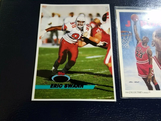 ERIC SWANN 1993 Topps Stadium Club NFL PRÉ-IMPRESSION SURDIMENSIONNÉE ...