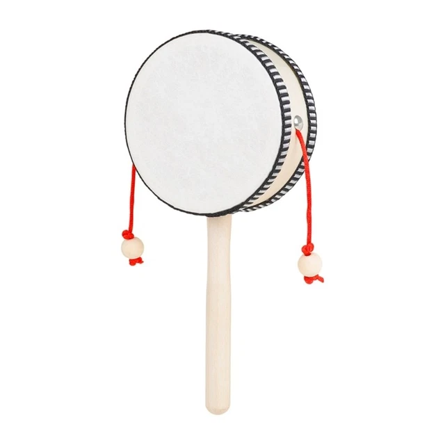 BABY SHAKING DRUM Early Educational Toy for Kids DIY Painting Drawing ...