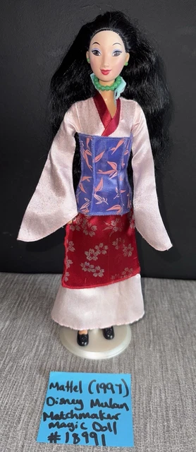 VINTAGE DISNEY MULAN Matchmaker Magic #18991 (1997, Mattel) £11.32 ...