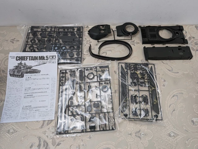 TAMIYA 300035068 35068 BR.Chieftain MK.5 Tank, Green (Military Green) £19.95 - PicClick UK