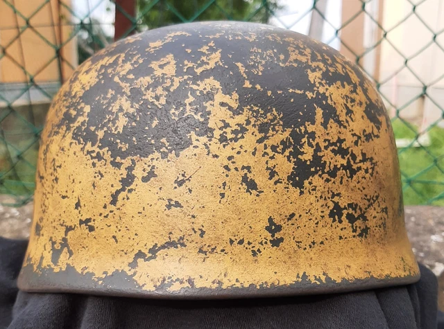 WW2 ELMETTO TEDESCO Elmo Tedesco German Helmet Stahlhelm Allemand WWII ...