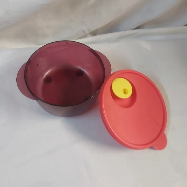 TUPPERWARE MICRO PLUS rond 800 ml avec couvercle à soupapes vintage EUR ...