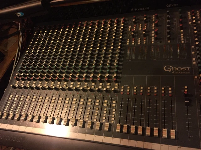 SOUNDCRAFT GHOST 32 Channel with Meter bridge £810.00 - PicClick UK