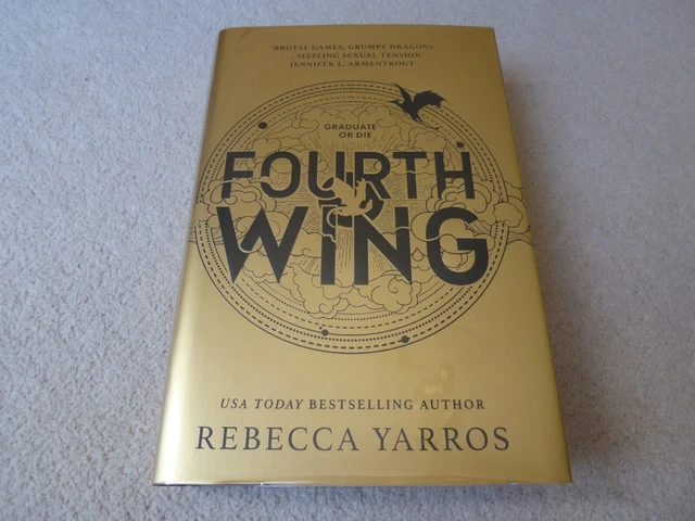 FOURTH WING - Rebecca Yarros - NEW Signed Dated 1st/1st UK HB ...