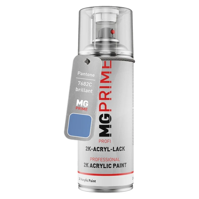 PANTONE 7682C BLUE brillant acrylique bombe aérosol 2C 400ml séchage ...