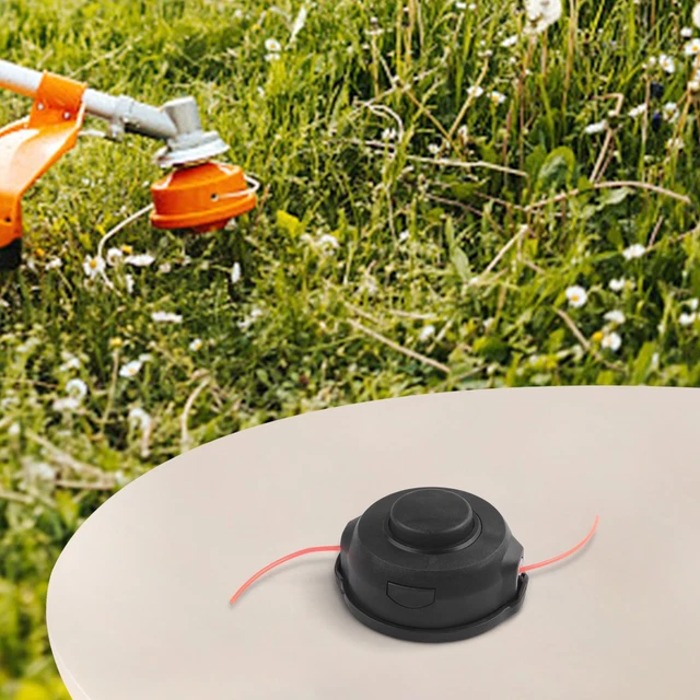 TÊTE DE DÉBROUSSAILLEUSE pour débroussailleuses M8 X 1 25 LH avec bosse et al EUR 32,62 ...