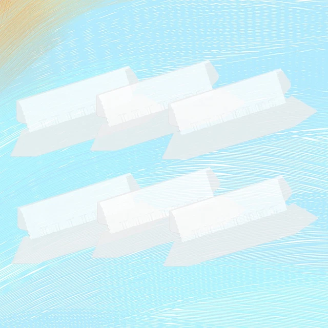 25 PCS PLASTIC File Tabs Hanging Folder Labels Sticker Clear Sticky $18 ...