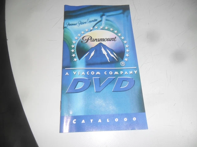 CATALOGO FILM DVD Paramount 2001 Buone Condizioni Originale Raro EUR 59 ...