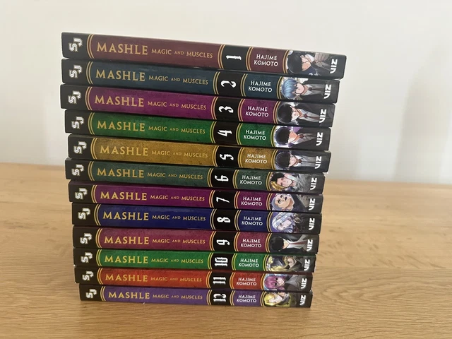 MASHLE MAGIC AND Muscles by Hajime Komoto Volumes 1-12 English Manga £ ...