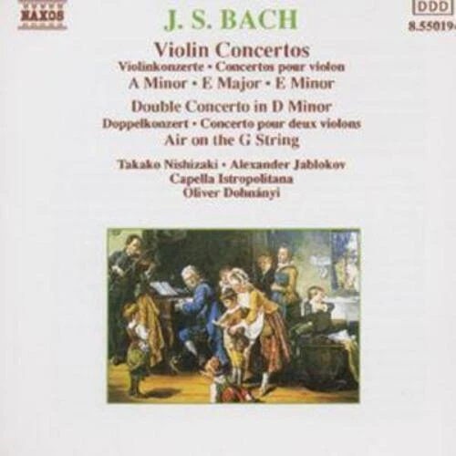 JOHANN SEBASTIAN BACH VIOLIN CONCERTOS - DOUBLE CONCERTOS (CD) Album ...