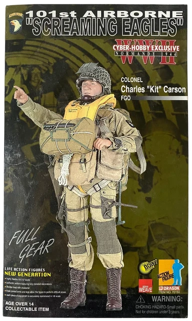 FIGURINE DRAGON CYBER-HOBBY Colonel Charles Kit Carson FGO 1/6 NEUVE ...