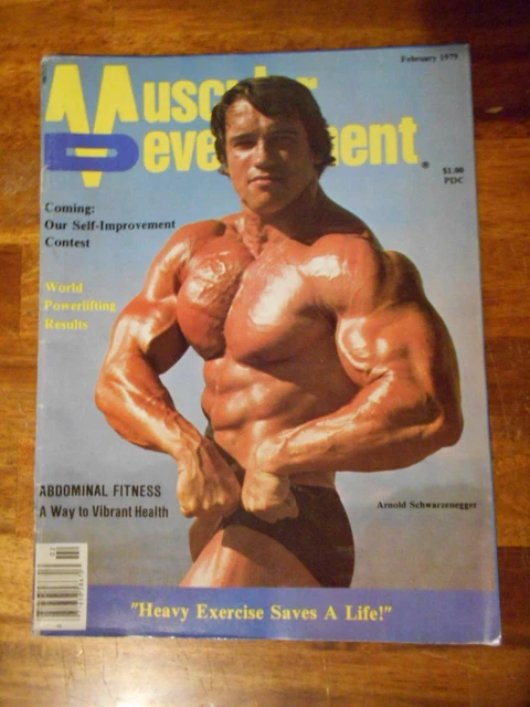 Muscular Development Bodybuilding Muscle Magazine Arnold Schwarzenegger