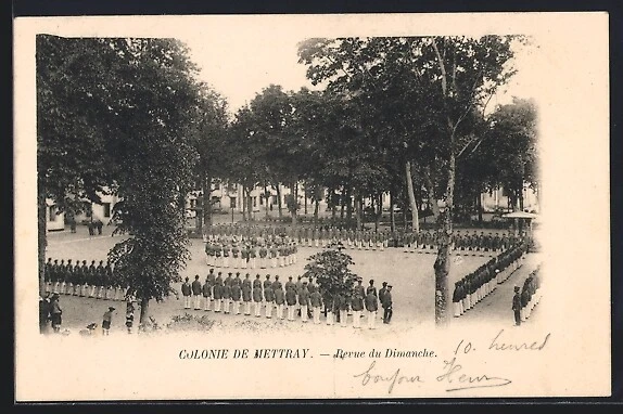 CPA METTRAY, REVUE du Dimanche dans la Colonie de Mettray EUR 7,00 - PicClick FR