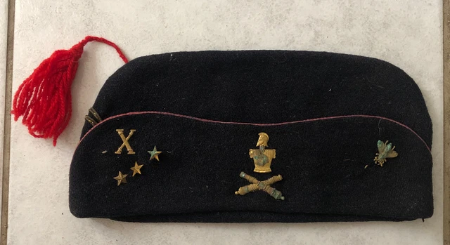 ANCIEN CALOT MILITAIRE A Identifier ww2 ? tradition militaire EUR 15,00 ...