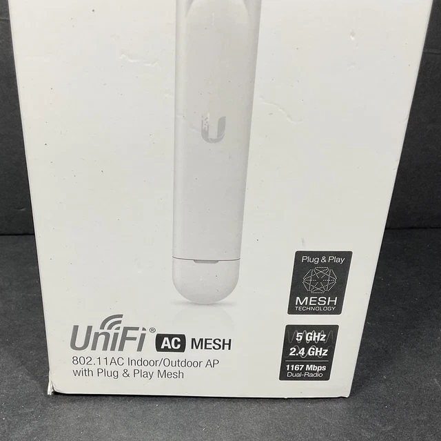 UBIQUITI NETWORKS UNIFI AC Mesh Network Access Point - UAP-AC-M-US $79. ...