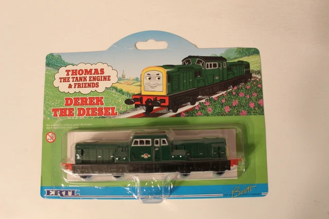 THOMAS THE TANK Engine & Friends DEREK THE DIESEL #34116 NIP ERTL 2000 ...