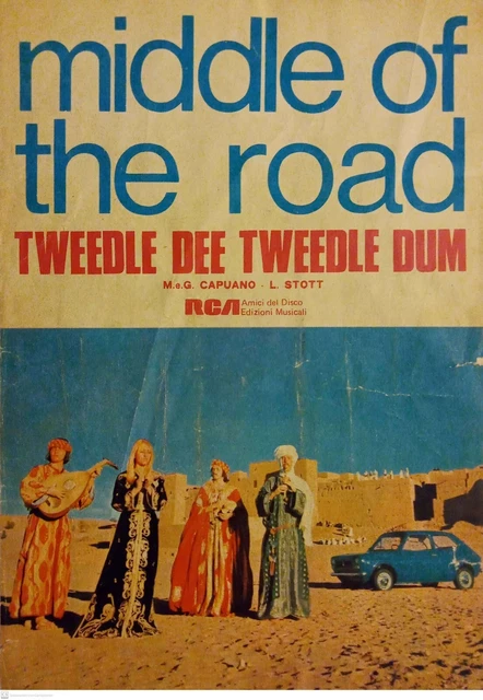 SPARTITI MUSICALI D'EPOCA anni 60-70 MIDDLE OF THE ROAD EUR 4,00 ...