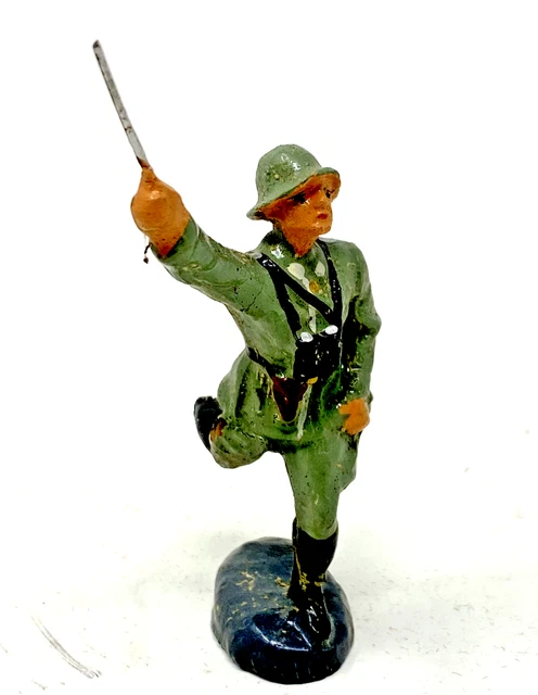 ELASTOLIN, LINEOL SOLDAT MG Schütze, Wehrmacht, Militär 7 cm (269) EUR ...