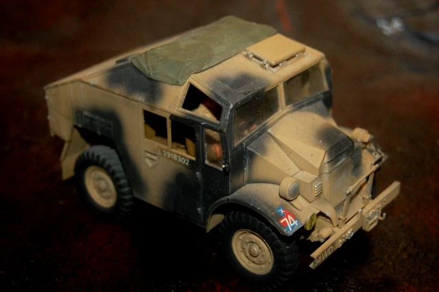 BRITISH VIII ARMY Artillery Tractor WWII World War Two 1/35 Painted ...