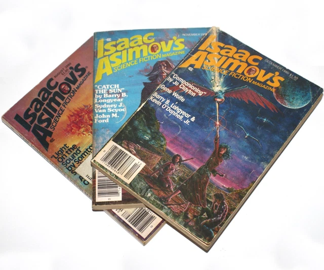 ISAAC ASIMOV'S SCIENCE Fiction Magazine Lot of 3 1980 £8.70 - PicClick UK
