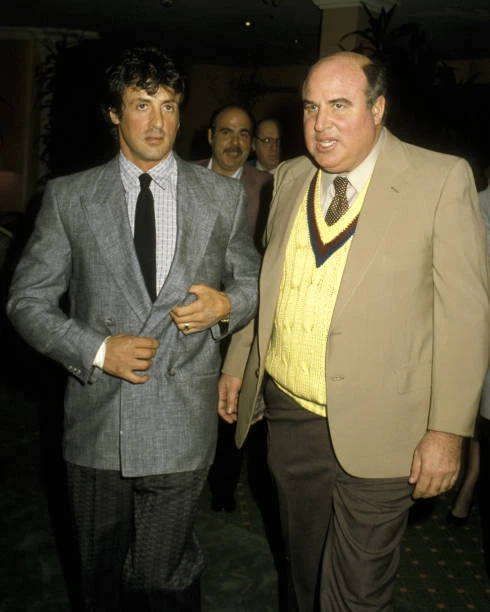 SYLVESTER STALLONE & Paul Block at Sylvester Stallone & Paul - 1986 Old ...