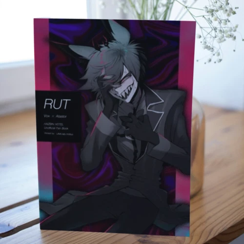 HAZBIN HOTEL DOUJINSHI Fanzine Comic NEU VOX Alastor RUT Japan Limited ...