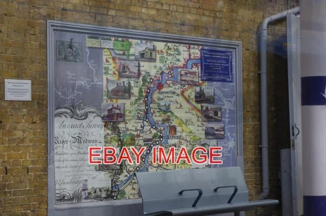 PHOTO MEDWAY Map At Maidstone West Railway Station EUR 2,81 - PicClick FR