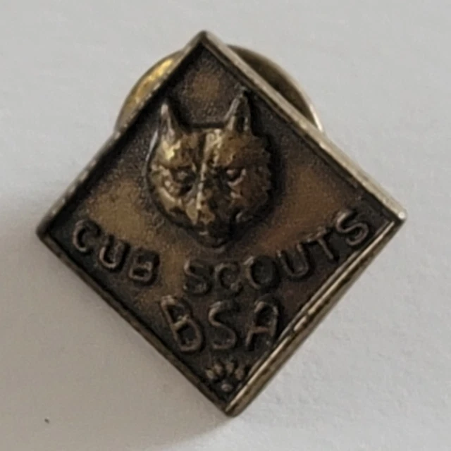 VINTAGE WOLF CUB Scouts Badge Pin BSA Boy Scouts £16.01 - PicClick UK