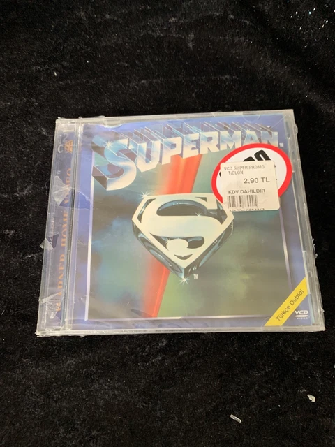 1978 SUPERMAN CHRISTOPHER Reeve,Marlon Brando Middle East TURKISH VCD ...
