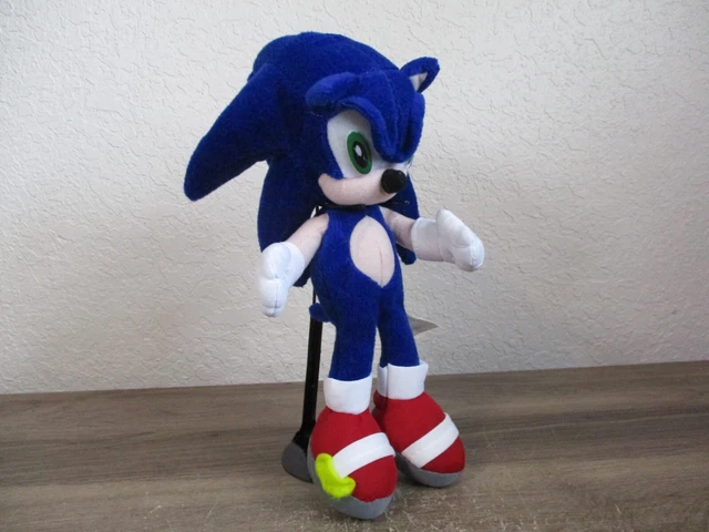 TOY NETWORK SONIC The Hedgehog SEGA Blue Plush Doll Stuffed Figure ... TOY NETWORK SONIC The Hedgehog SEGA Blue Plush Doll Stuffed Figure ...