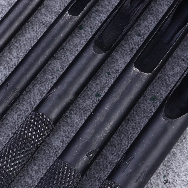 6PCS PUNCH TOOL for Watch Band Gasket Belt Fabric Canvas 1- 5mm $23.82 ...