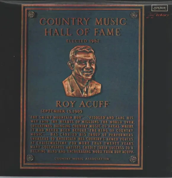ROY ACUFF COUNTRY Music Hall Of Fame NEAR MINT London Records Vinyl LP ...