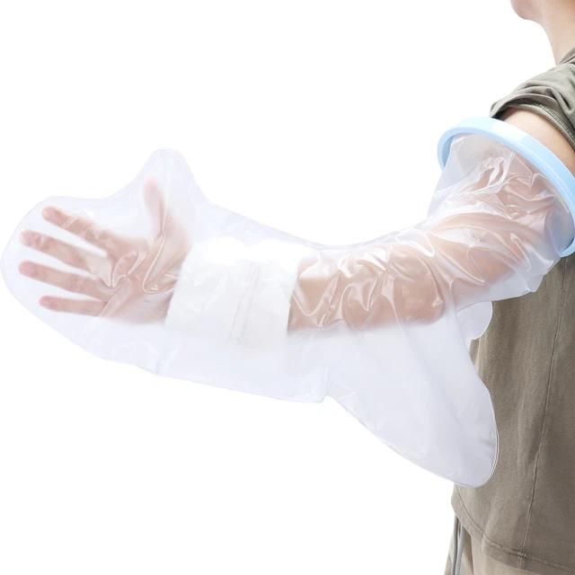(ADULT)WATERPROOF FULL ARM Cast Cover Cast Sleeve Cover Wounds ...