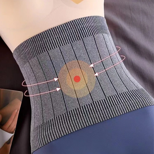 SLIMMING TUMMY BAND Waist Protection Thermal Waist Shaping Belt for ...