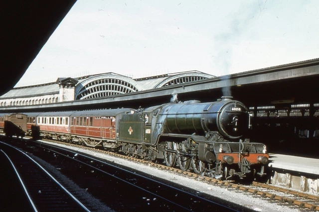 35MM RAILWAY SLIDE: COLOUR-RAIL: BRE 34: CLASS V2: 60858 £2.00 ...