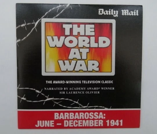 DVD - THE World At War - Barbarossa:June-December 1941.Sir Laurence ...