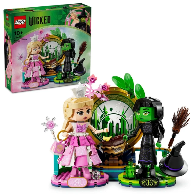 LEGO WICKED: ELPHABA & Glinda Figures - (75682) $75.00 - PicClick AU
