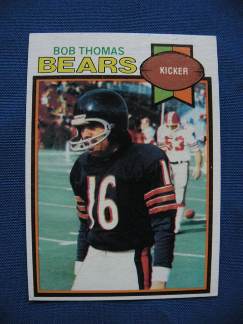 1979 TOPPS #437 Bob Thomas Bears carte 1 $ S&H football NFL EUR 1,62 ...
