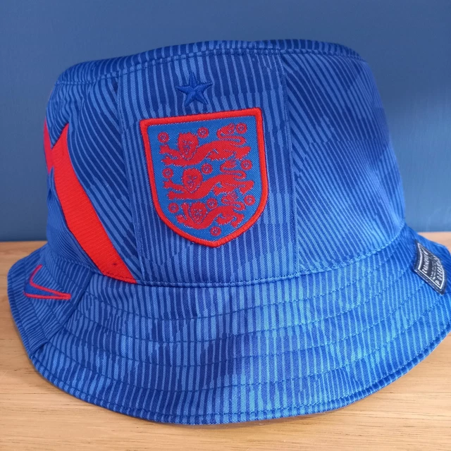 ENGLAND FOOTBALL TEAM Bucket Hat from Upcycled Official Nike Shirt £28. ...