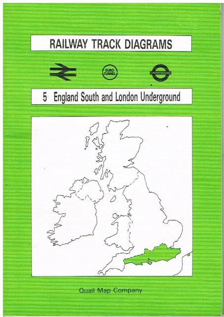 BRITISH RAIL (SOUTHERN ENGLAND & TfL) NETWORK ATLAS & TRACK DIAGRAMS ...