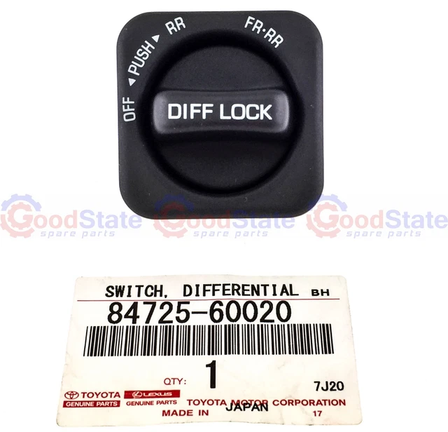 GENUINE LANDCRUISER 105 80 Series HZJ FZJ HDJ FJ Front Rear Diff Lock ...