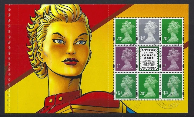 GRANDE-BRETAGNE 2019 MARVEL Prestige Livret Définitif Volet Très Bien ...