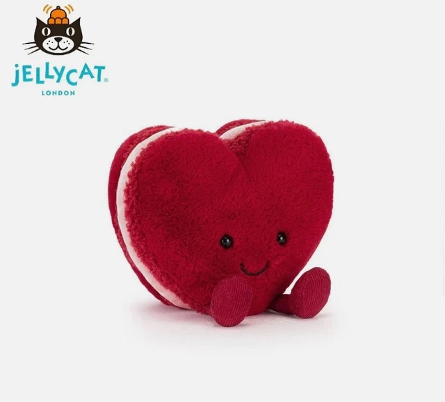 VALENTINE'S DAY BRAND New Jellycat Arlette Heart Macaron with Dust Bag ...