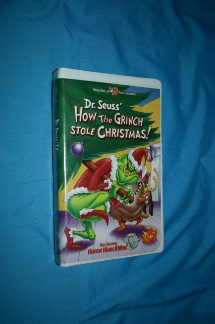 DR SEUSS HOW The Grinch Stole Christmas Vhs Video Tape Holiday Movie £2 ...