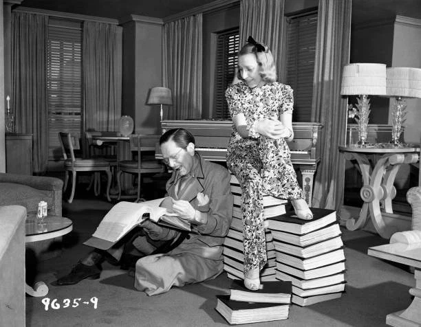 GOODMAN ACE AND Jane Ace the stars of Easy Aces a Radio comedy p 1940s ...