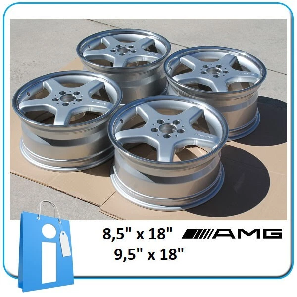 ORIGINAL REIFEN MERCEDES SL R230 AMG Styling III 8,5 9,5 X 18" W211 ...