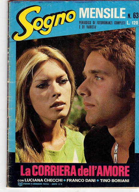 RIVISTA FOTOROMANZO - SOGNO MENSILE NUMERO 63 CHECCHI DANI BORIANI EUR ...